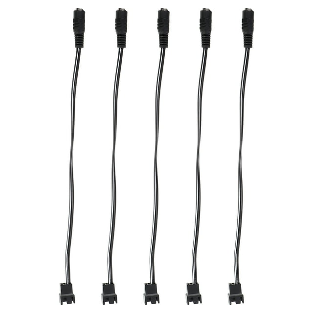 WORGEOUS 5PCS DC to Power Cable DC to 4-Pin Converter Wire 12V Router ...