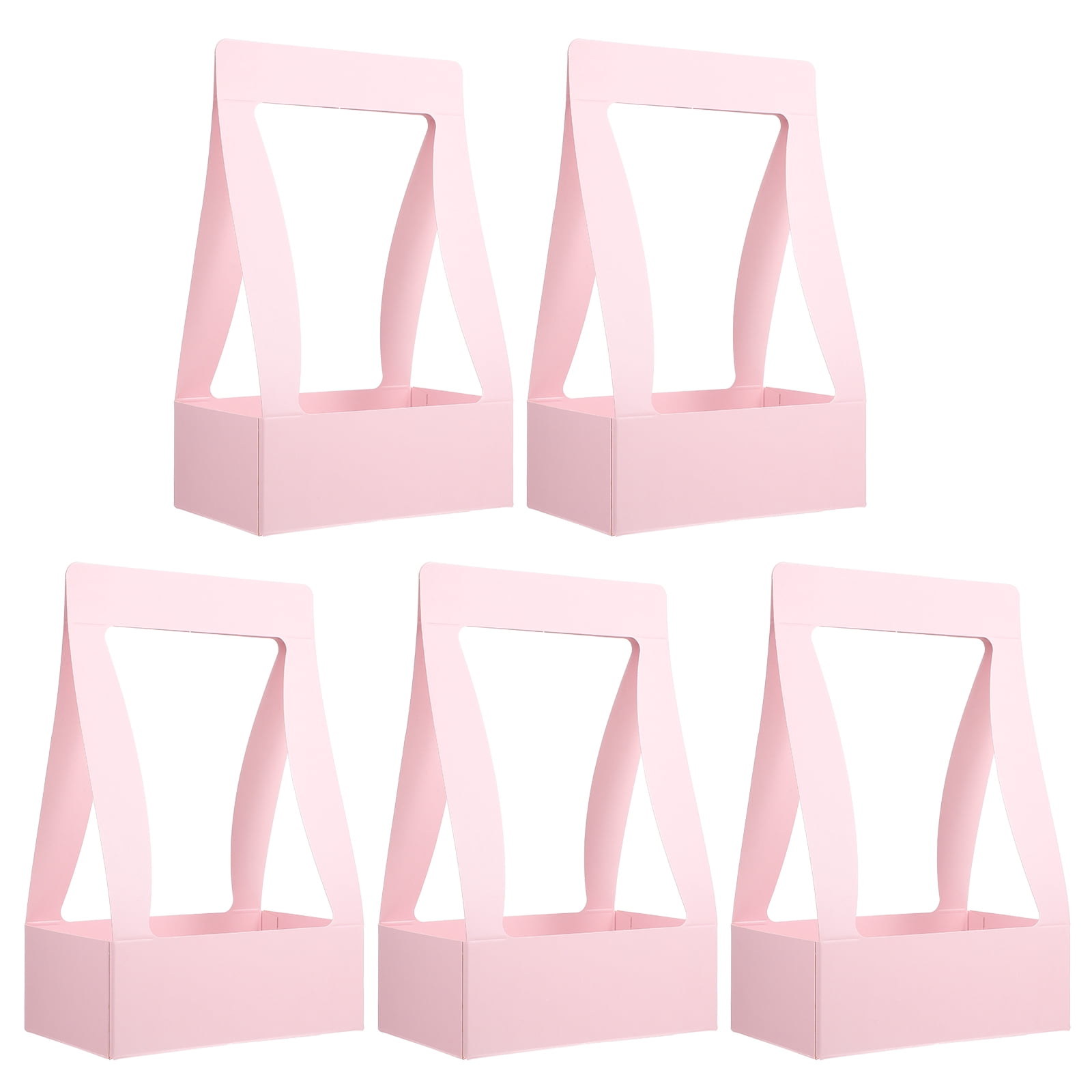WORGEOUS 5Pcs Flower Gift Box Bouquet Packaging Box Paper Flower ...