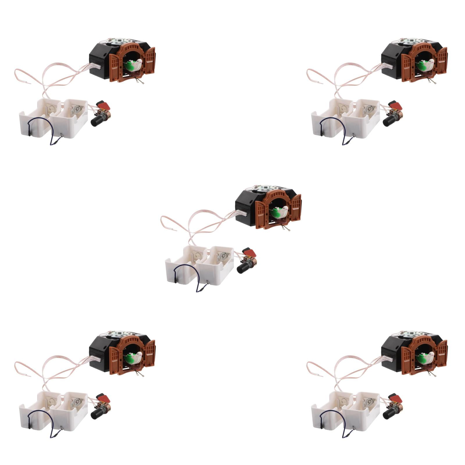 WORGEOUS 5pcs Antique Style Cuckoo Clock Mechanism Retro Style Classic ...