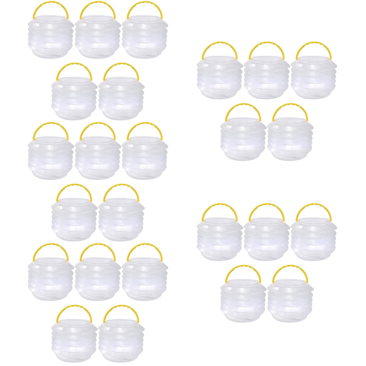 WORGEOUS 5pcs Artist Brush Washer Cleaner Washing Bucket Foldable Basin ...