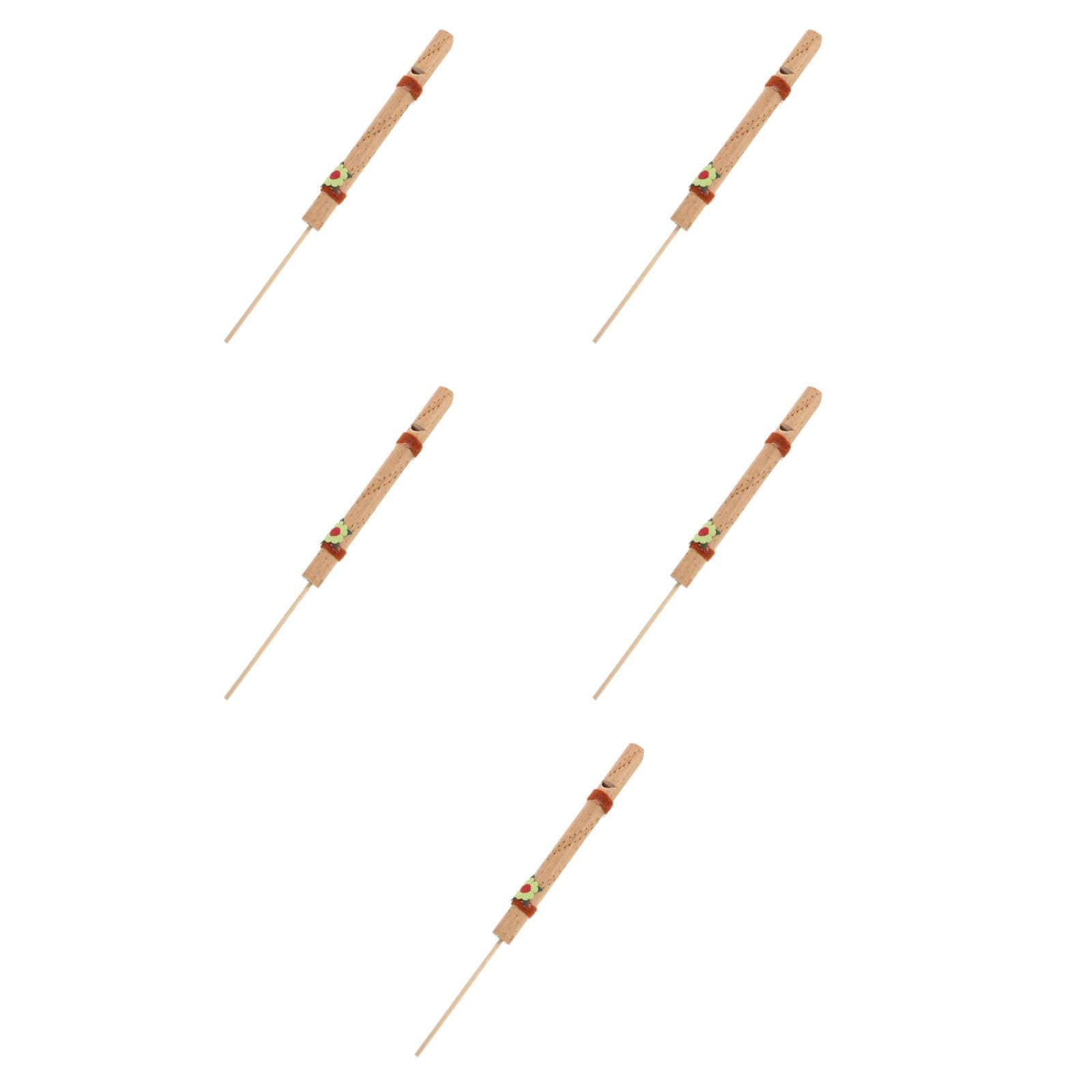 WORGEOUS 5pcs Bamboo Flute For Kids Fun Bamboo Flute Portable Bird Call ...