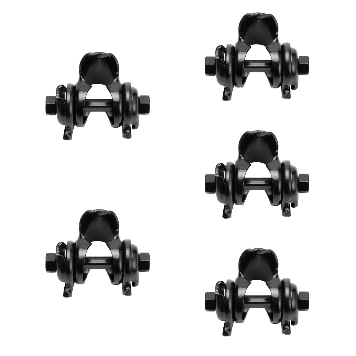 WORGEOUS 5pcs Bike Seats Clamp Mountain Bike Saddle Clip Aluminum Alloy ...