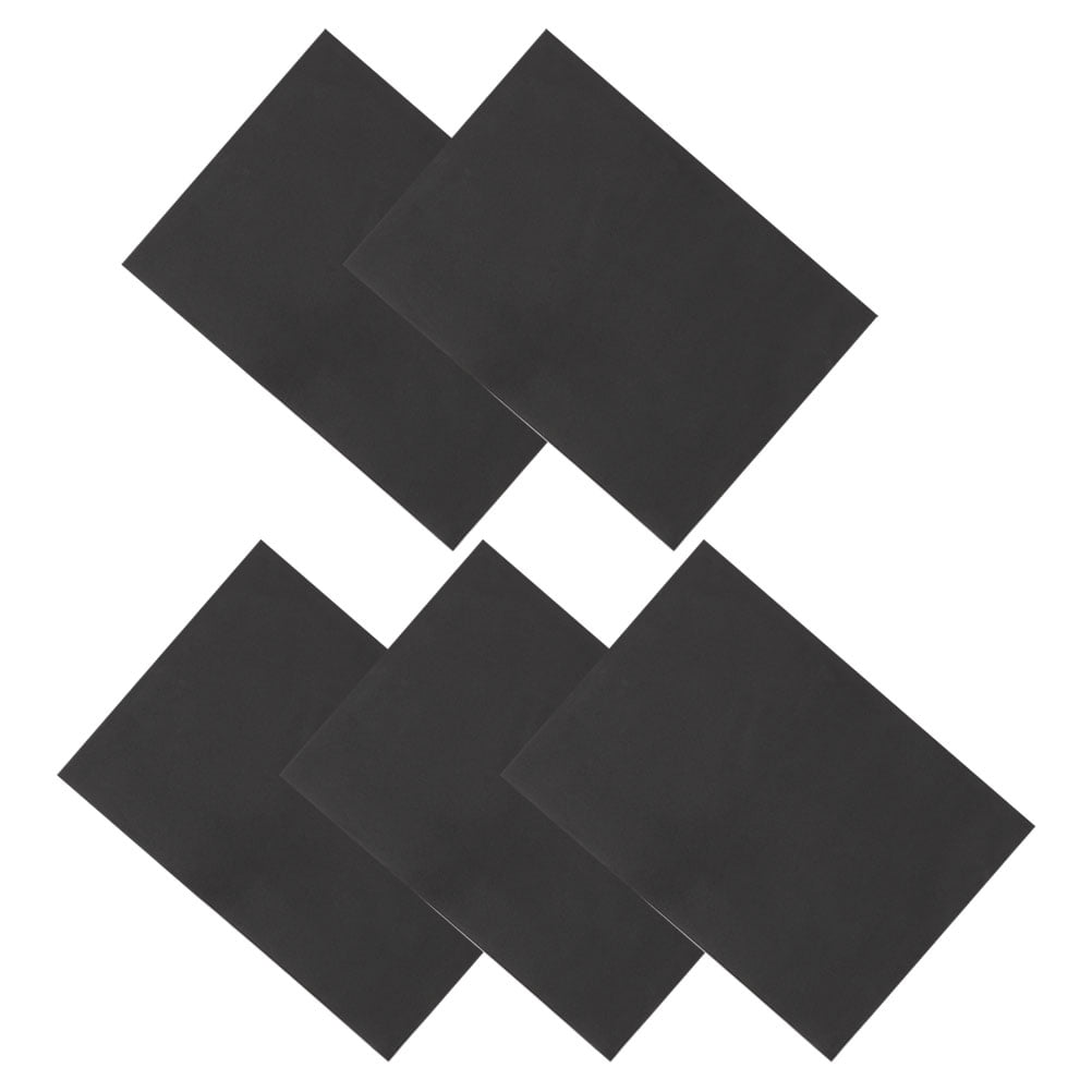 Black EVA Foam Sheets for Craft Supplies 5pcs Ideal for DIY Projects ...