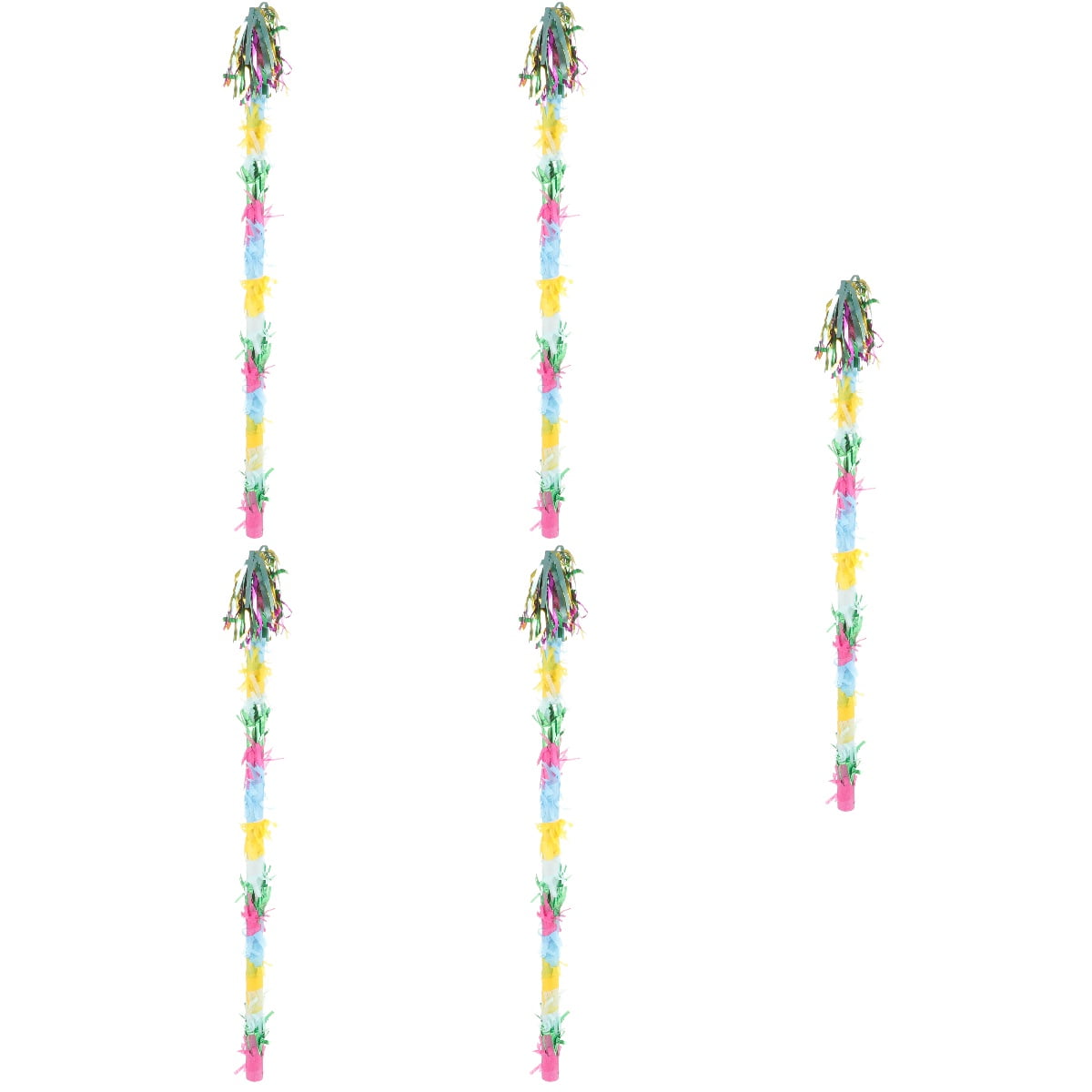WORGEOUS 5pcs Colorful Pinata Stick Game Party Supplies Carnivals ...