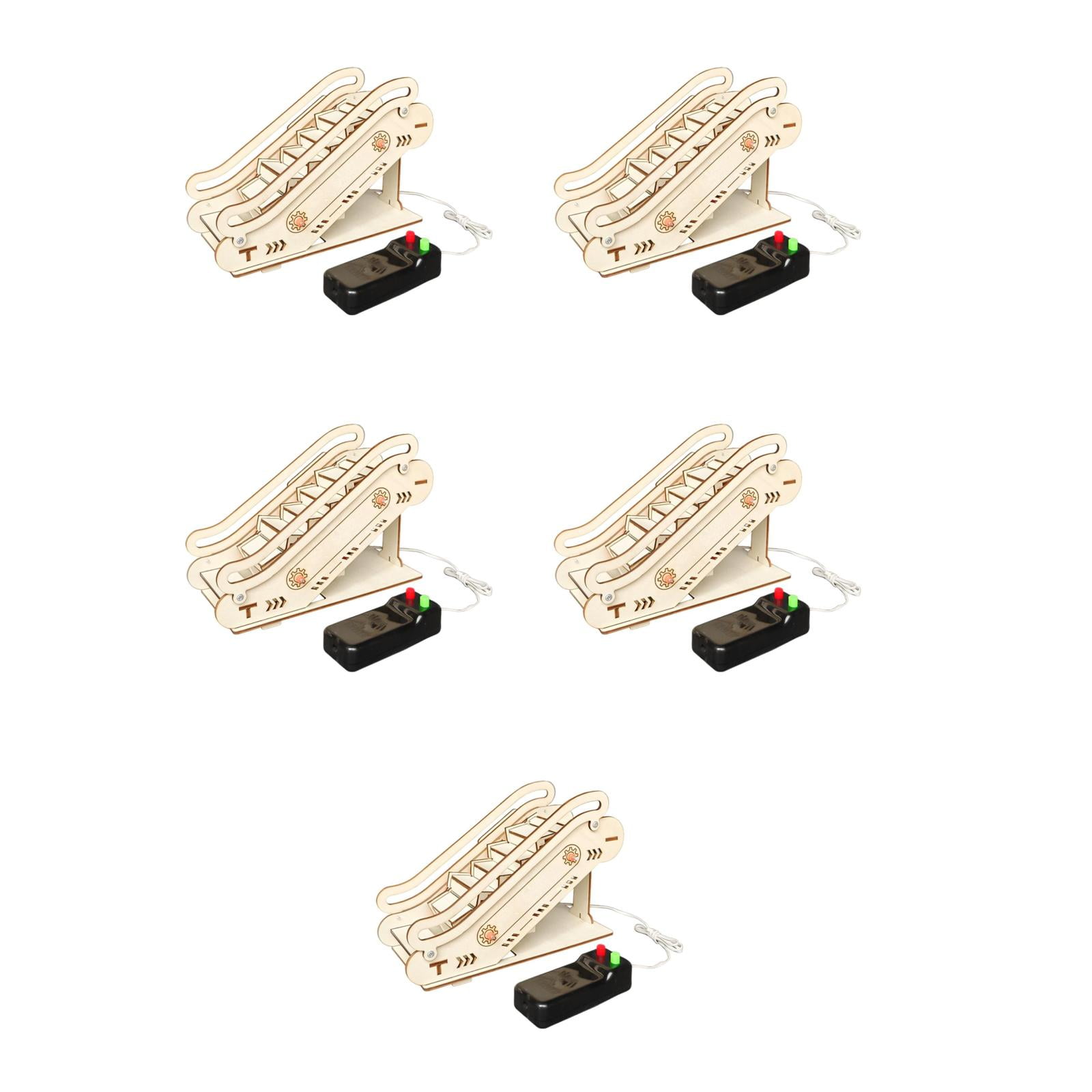 WORGEOUS 5pcs Handmade Small Elevator Toy Model Electric Science ...