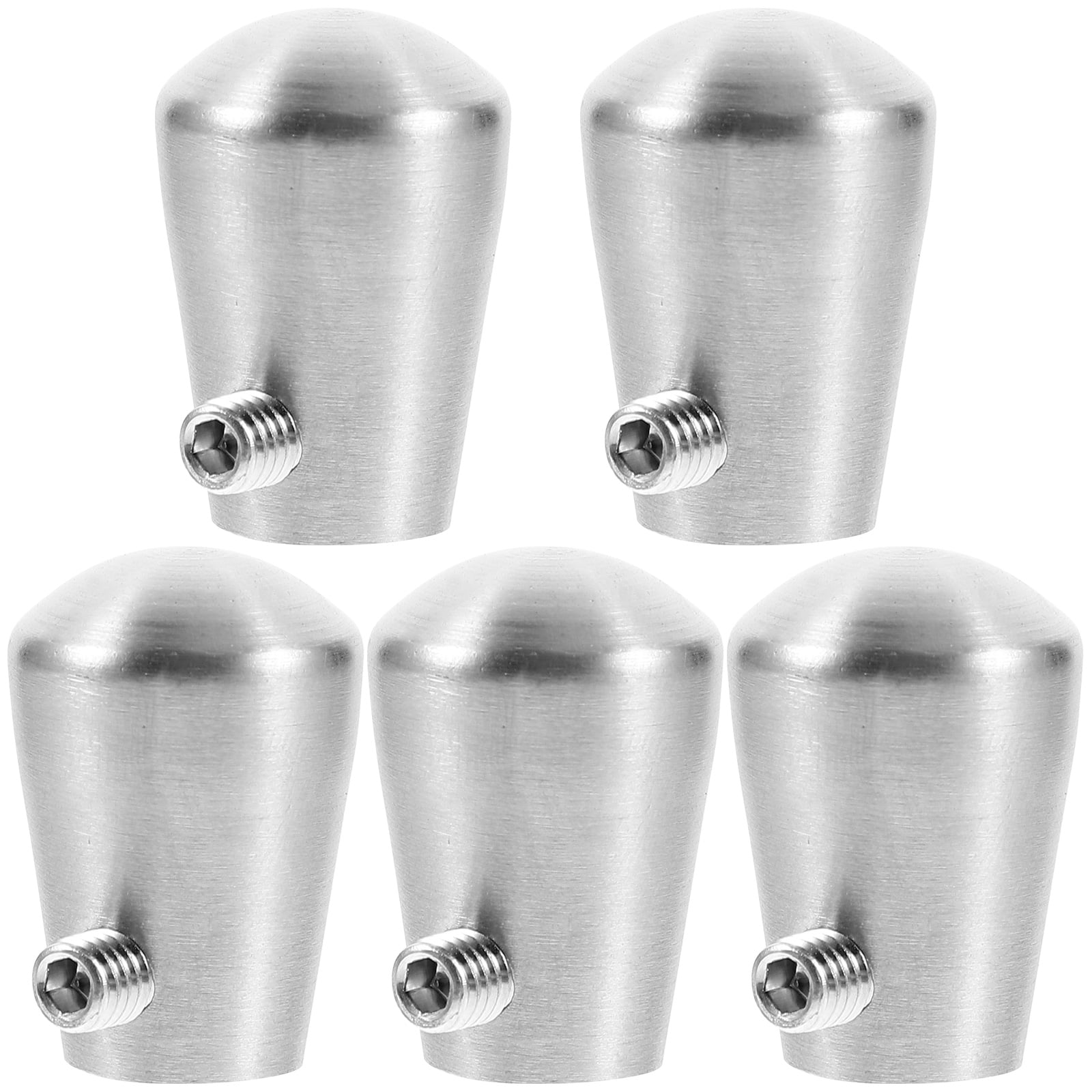 WORGEOUS 5pcs Handrail Fittings Grab Bar End Caps End Covers Extension ...