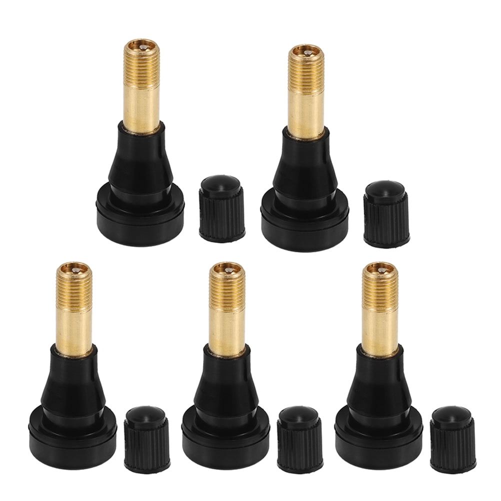 WORGEOUS 5pcs High Pressure Brass Stem Tubeless Tire Valve Stems High ...