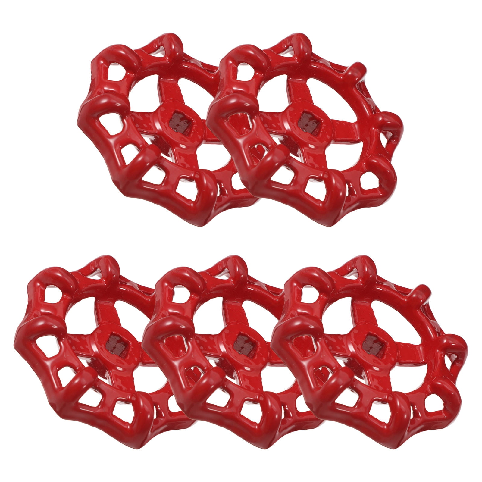 WORGEOUS 5pcs Iron Replacement Gate Valve Handwheel 1/2 Inch Hose Bib ...