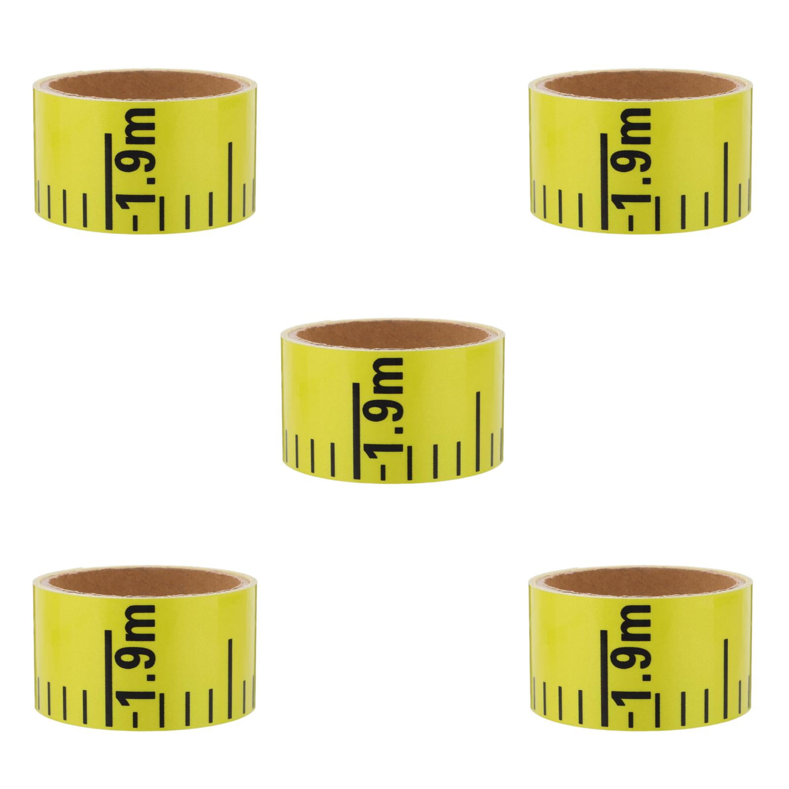 WORGEOUS 5pcs Liquid Level Scale Sticker Self Adhesive Measuring ...