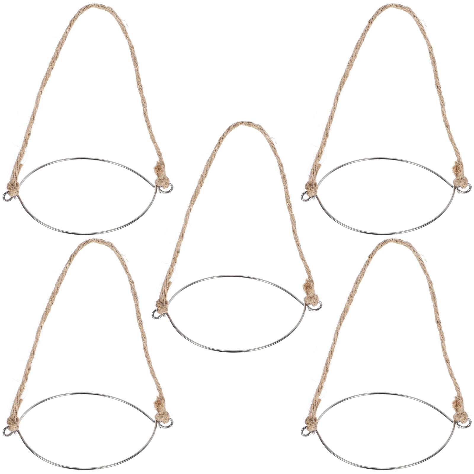 WORGEOUS 5pcs Mason Jar Hanging Ropes Mason Jar Hangers Rope Handles ...