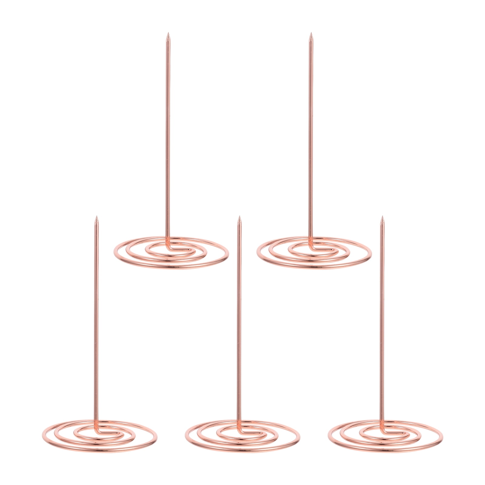 WORGEOUS 5pcs Metal Receipt Spike Set Receipt Holder Spike metal ...