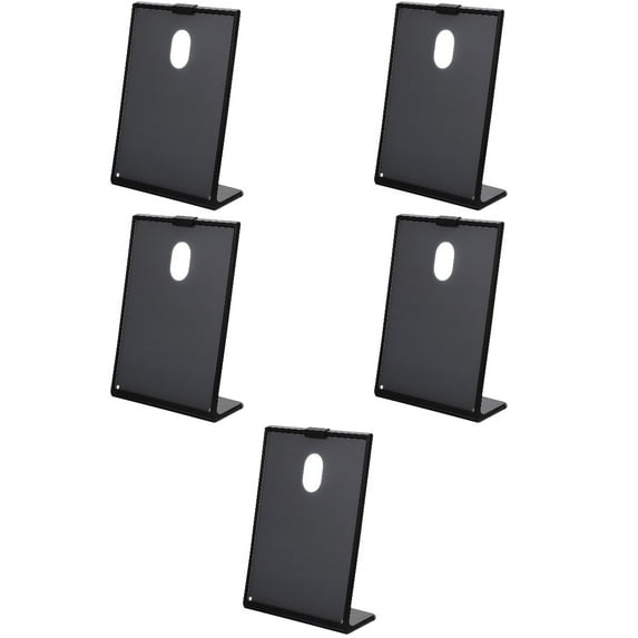 WORGEOUS 5pcs Multi-function Menu Holder Clear Price Display Stand ...
