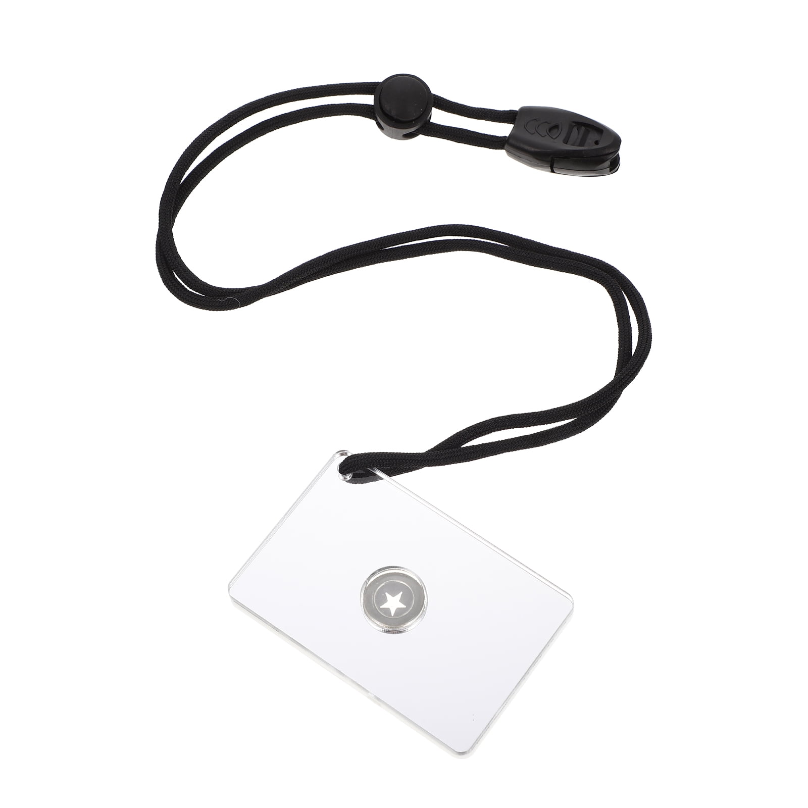 WORGEOUS 5pcs Noctilucence Signal Mirror Outdoor Emergency Mirror ...