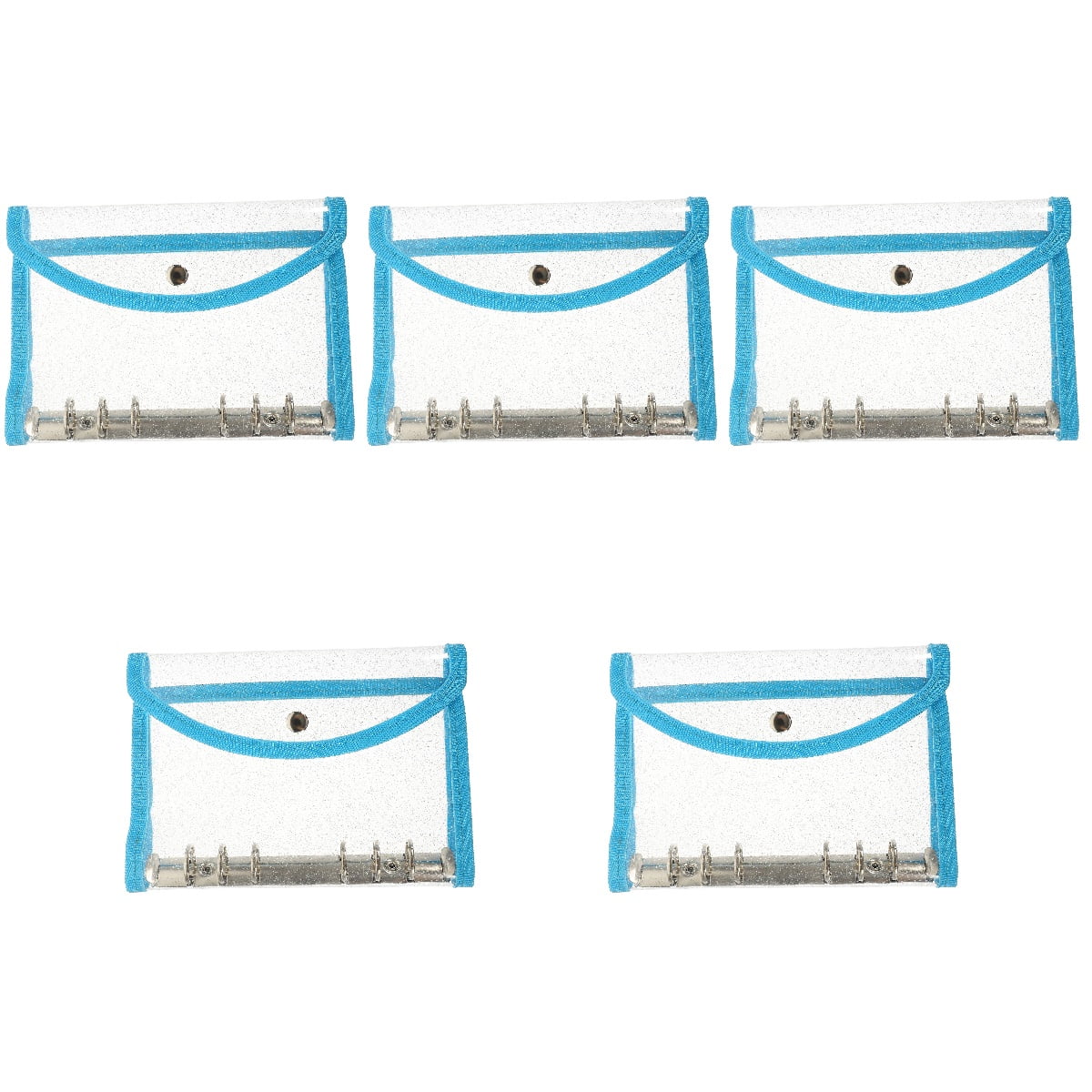 WORGEOUS 5pcs Notebook Cover Clear Binder Cover Plastic Binder Plastic ...