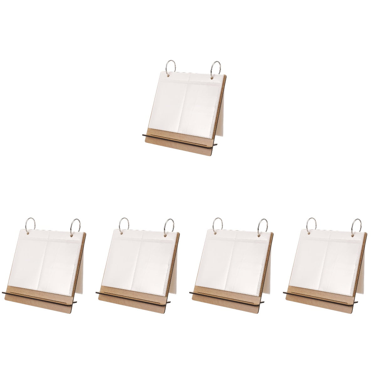 WORGEOUS 5pcs Photo Desk Album Calendar Style Photo Frame Mini Photo ...