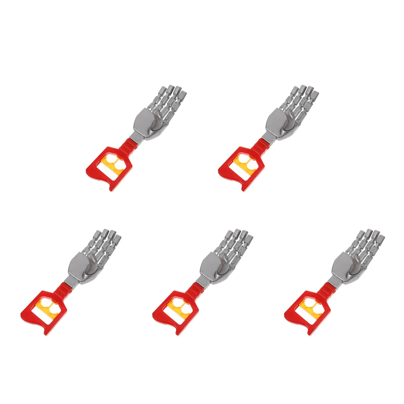 WORGEOUS 5pcs Plastic Retro Robot Arm Robot Up Pinch Tool Kids Toy ...
