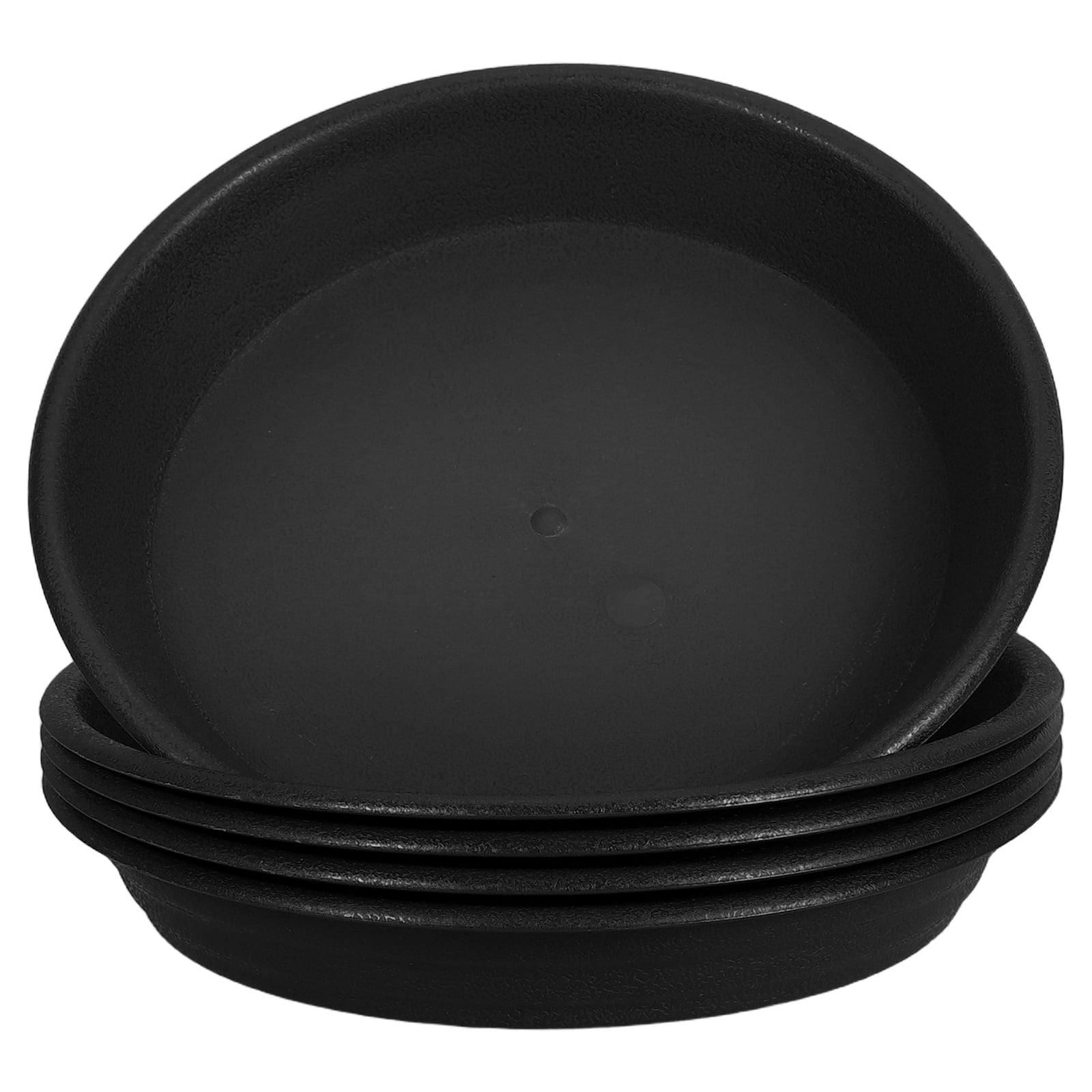 WORGEOUS 5pcs Round Planter Water Tray Plastic Plant Saucer Water Drip ...