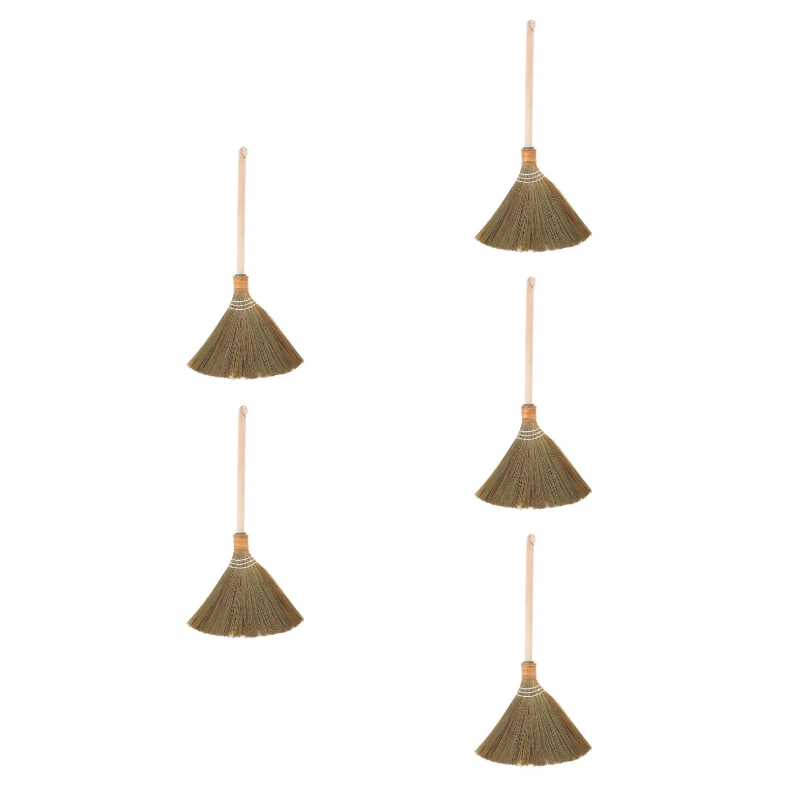 WORGEOUS 5pcs Short Handle Whisk Broom Mini Broom Bristles Hand Broom ...