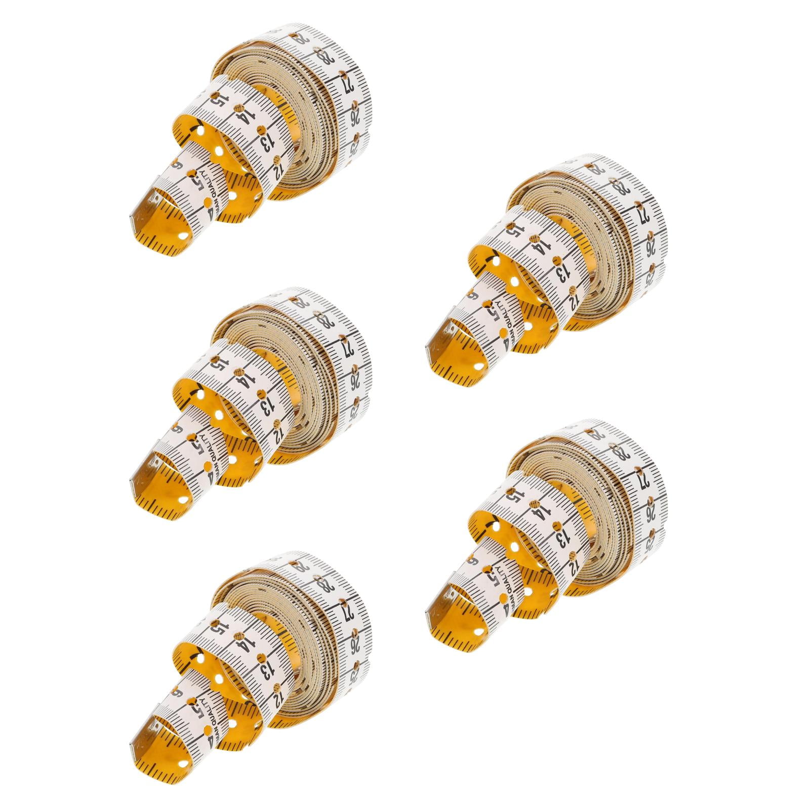 WORGEOUS 5pcs Soft Measuring Tape for Blind People 2 Meters Braille ...