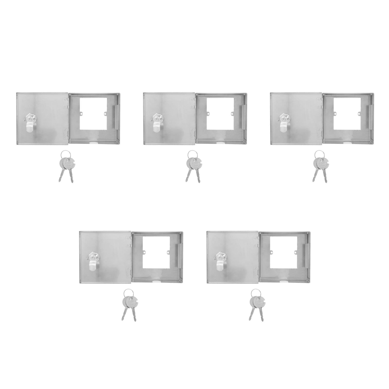 WORGEOUS 5pcs Stainless Steel Electrical Box Outdoor Electrical ...