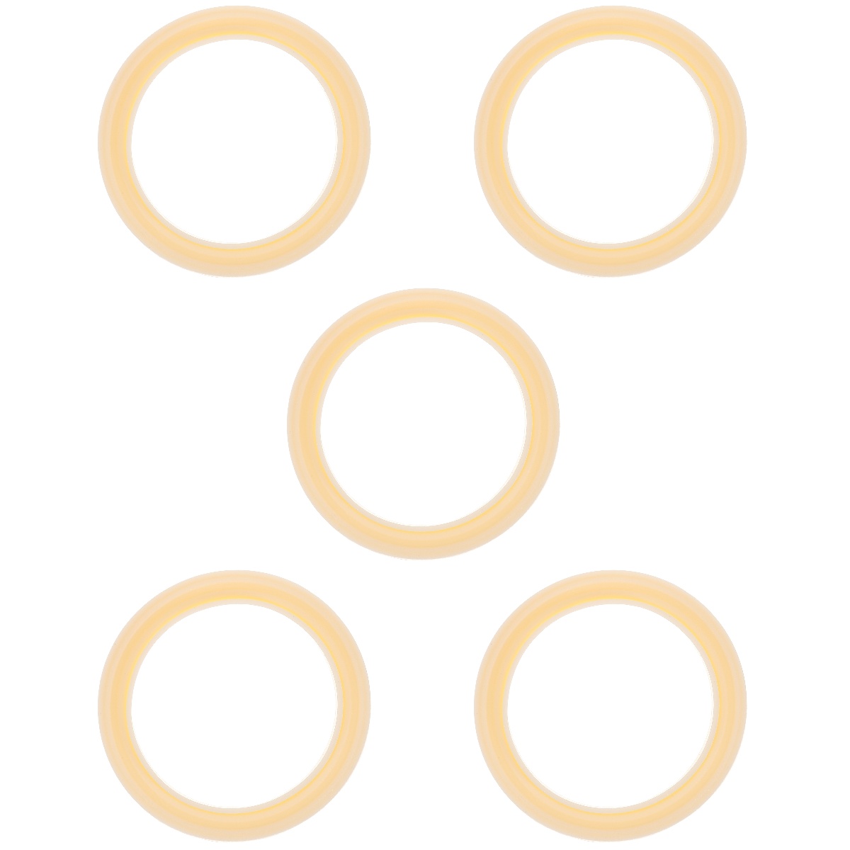 WORGEOUS 5pcs Steam Ring Espresso Maker Rubber Gasket Espresso Machine ...