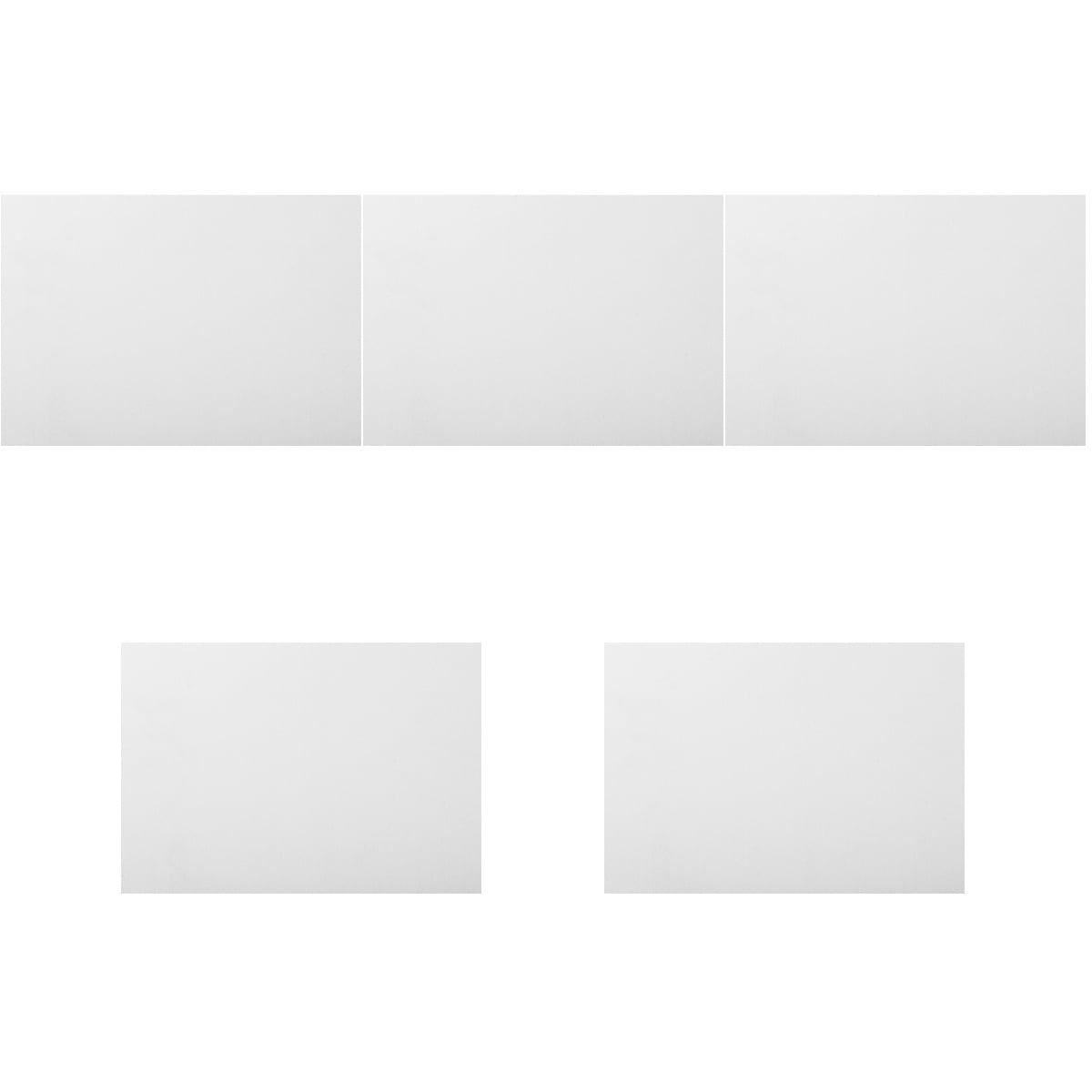 WORGEOUS 5pcs Sublimation Metal Sign DIY Photo Sign Sublimation Plate ...