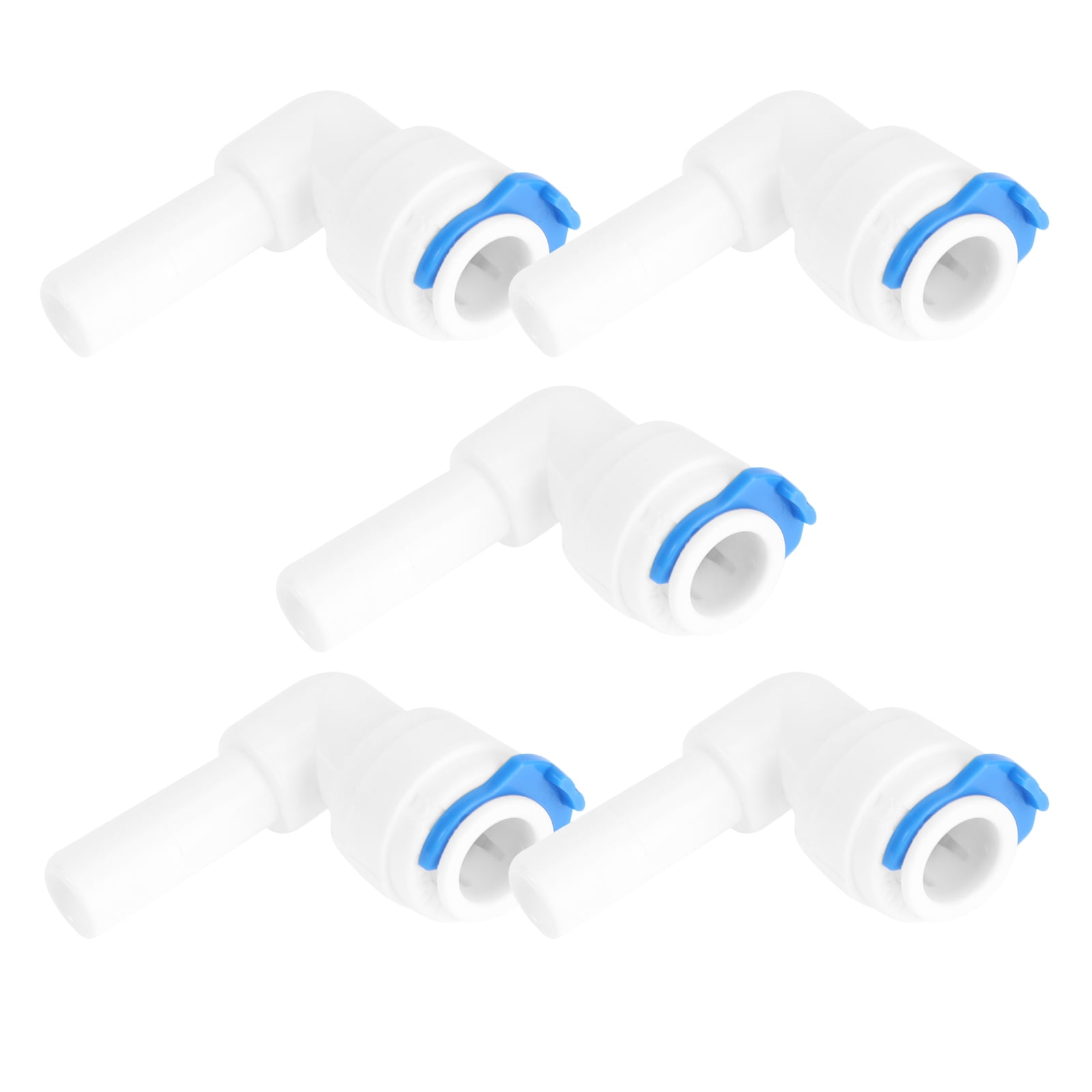 WORGEOUS 5pcs Tube Quick Connector Plastic Water Filter Fittings Water ...