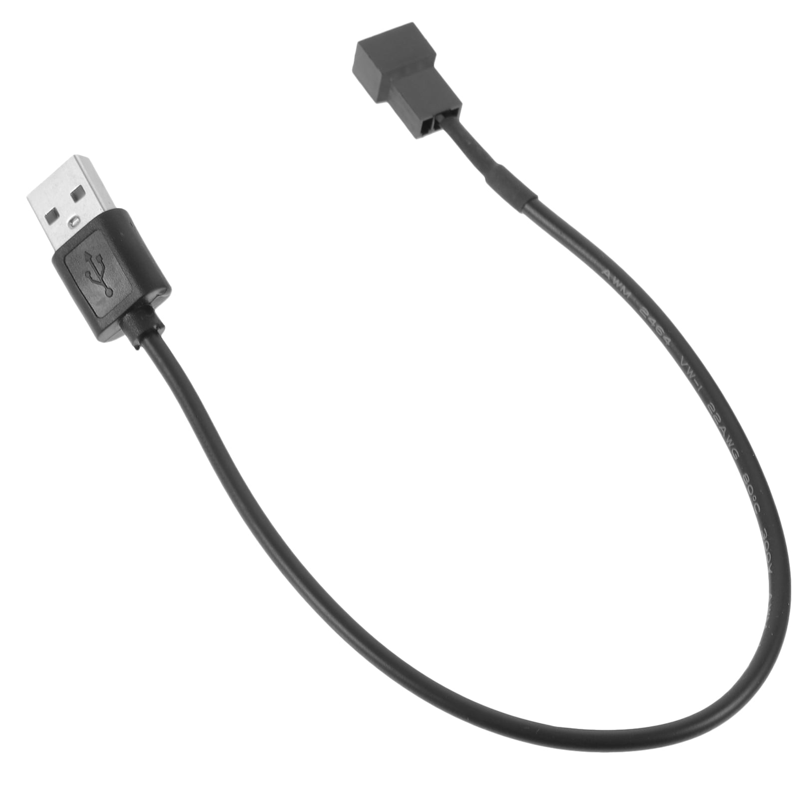 WORGEOUS 5pcs USB To 3-pin Cables Fan Power Cords 3 Pin Cables PC Case ...