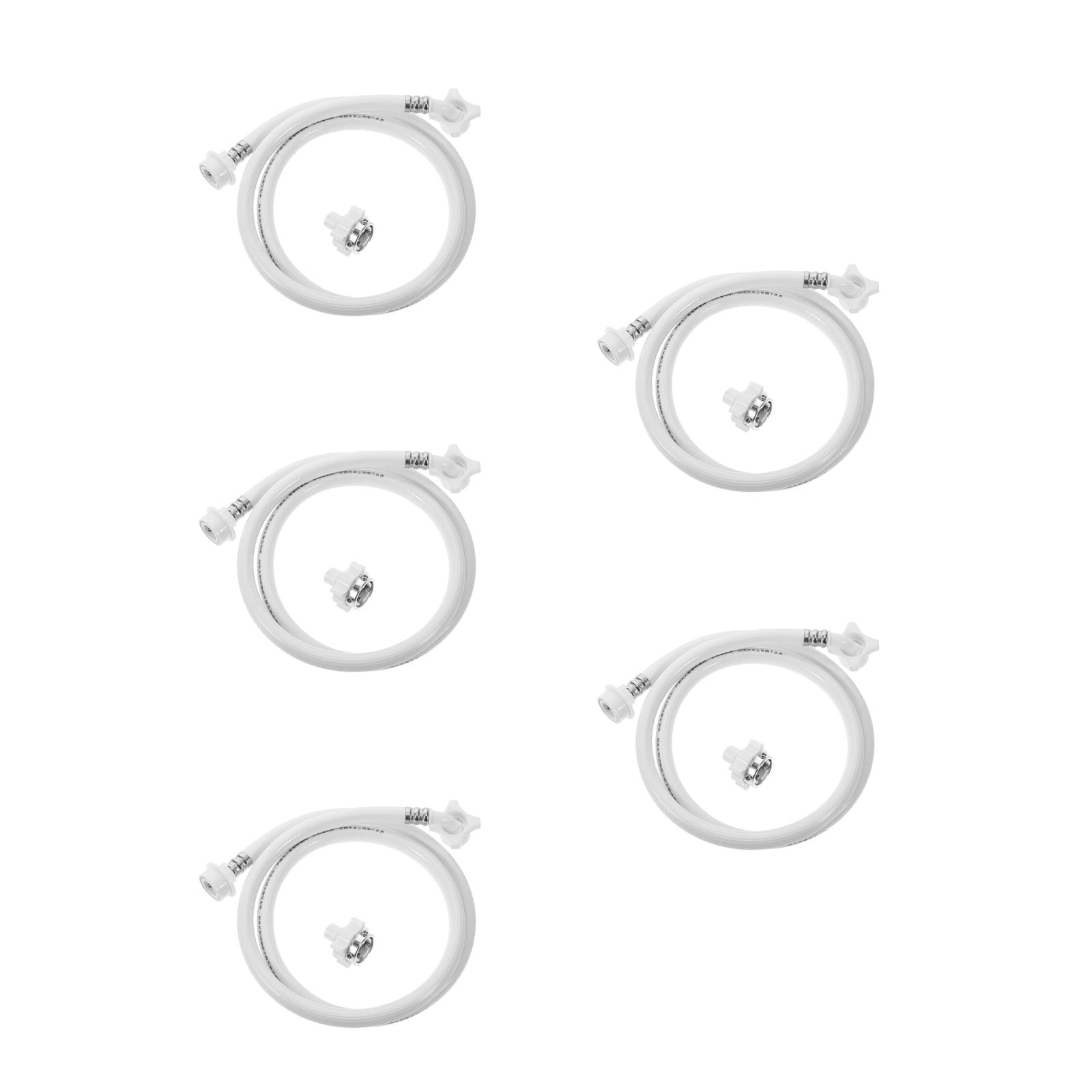 WORGEOUS 5pcs Washer Inlet Hose Extension Water Pipe For Automatic ...
