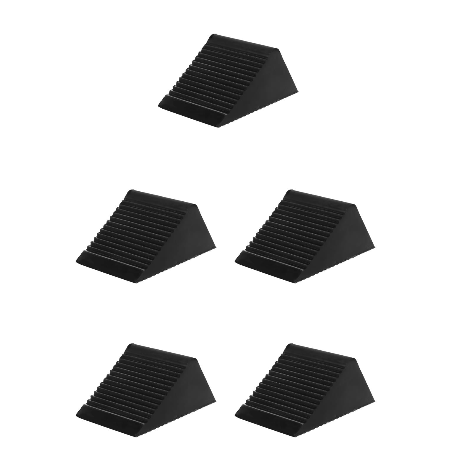 WORGEOUS 5pcs Wheel Chock Rubber Wheel Stopper Vehicle Wheel Chock ...