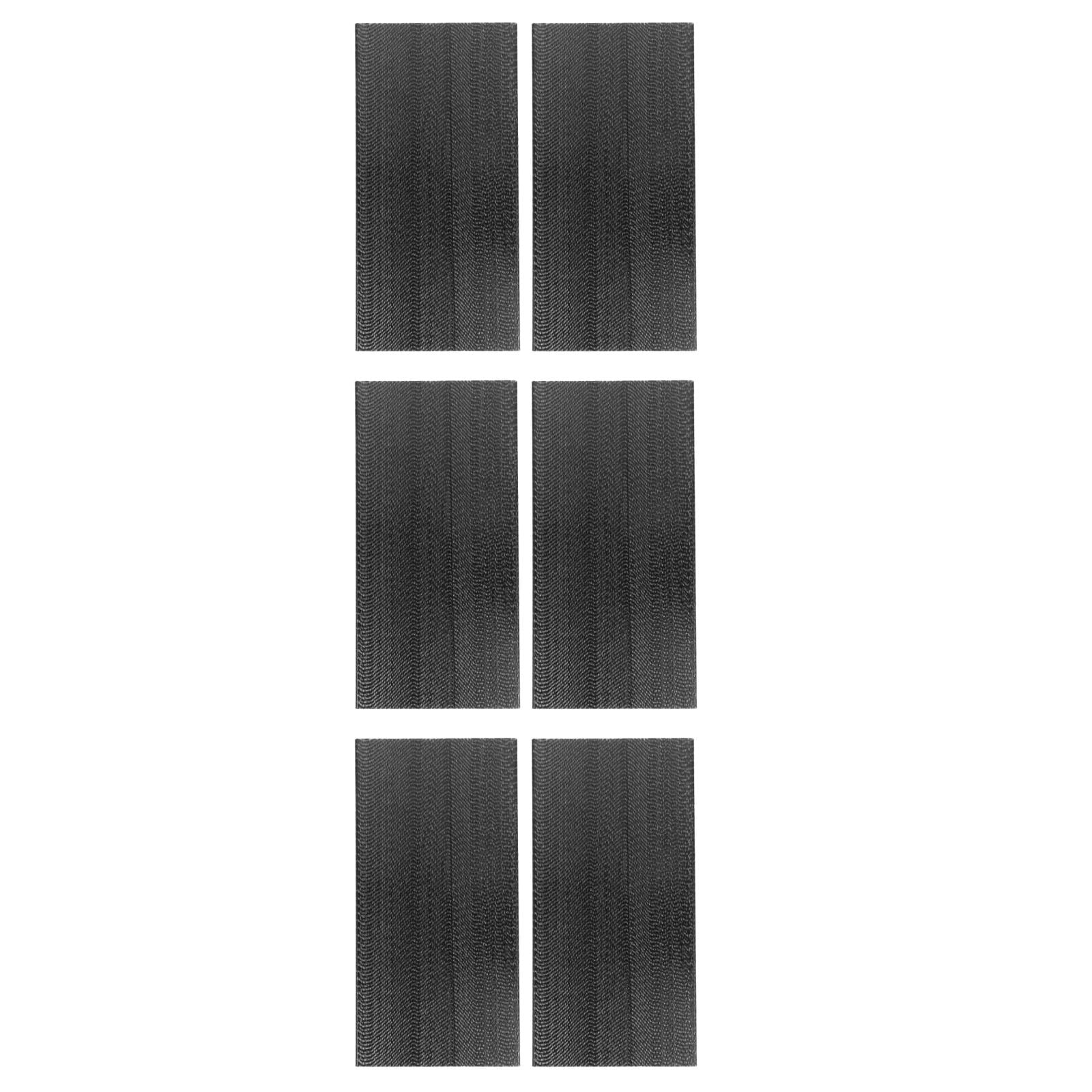 WORGEOUS 6 PCS Black Patio Chair Spring Plates Swivel Rocker Chair ...