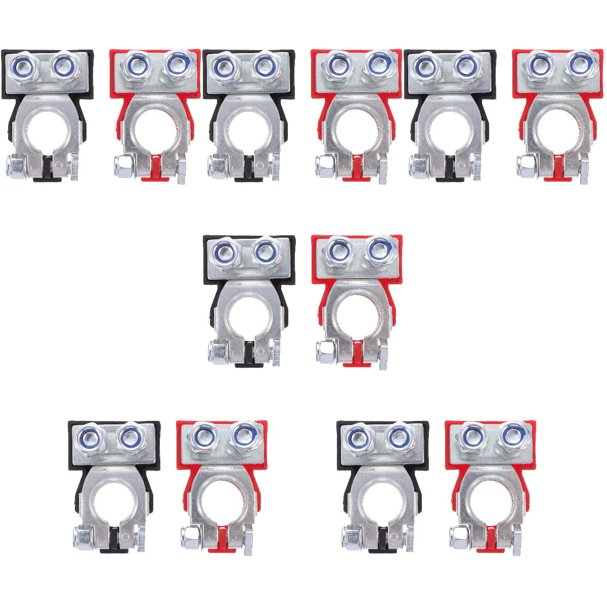 WORGEOUS 6 Pairs of Durable Auto Accumulator Terminal Ends Battery ...