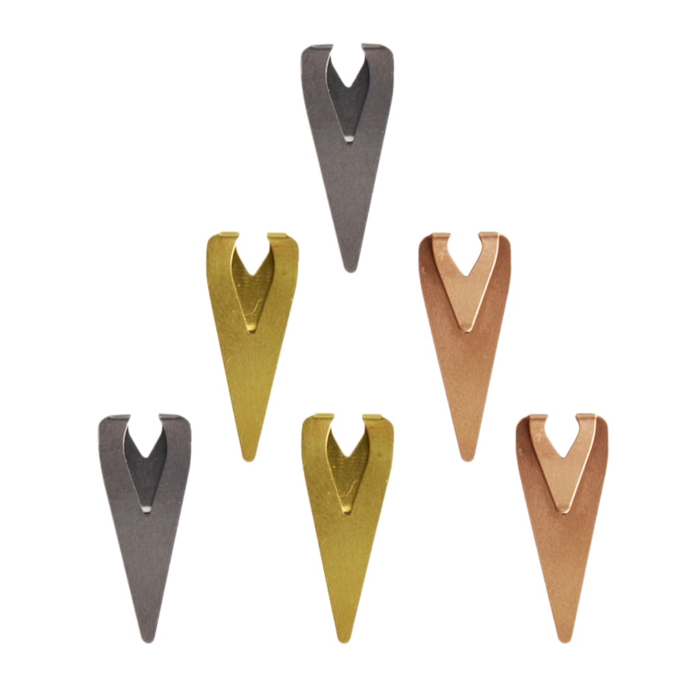 WORGEOUS 6 Pcs Bulk DIY Bookmark Water Drop Bookmark Creative Bookmarks ...
