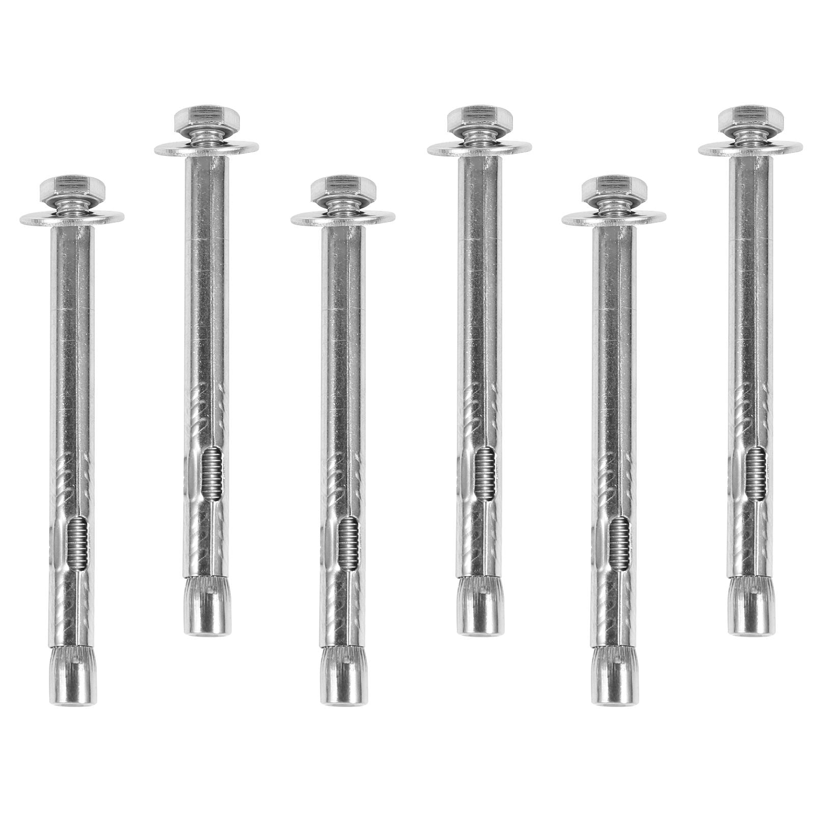 WORGEOUS 6 Pcs Drywall Patch Screws Bolt Indoor Anchors Professional ...