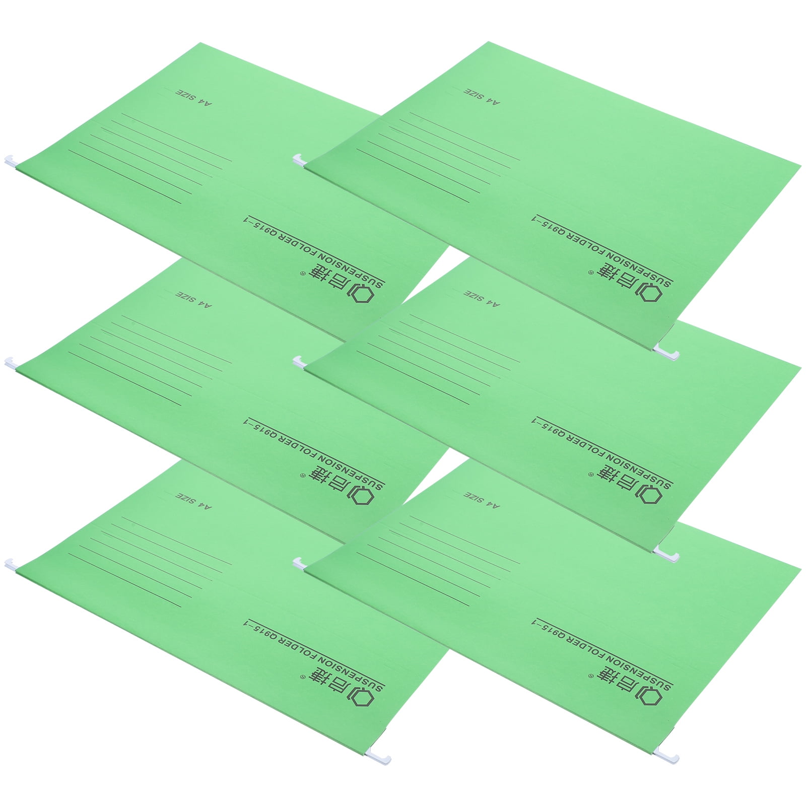 WORGEOUS 6 Pcs File Drawer Hanging Frame Storage Bins Organizer Closet ...