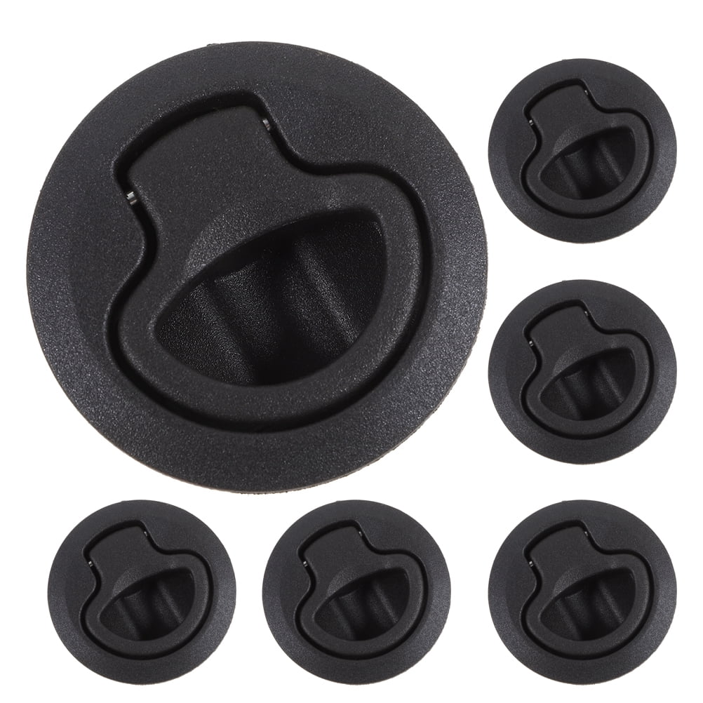 WORGEOUS 6 Pcs Flush Mount Lock for Cabinet Door RV Modified Round Head ...