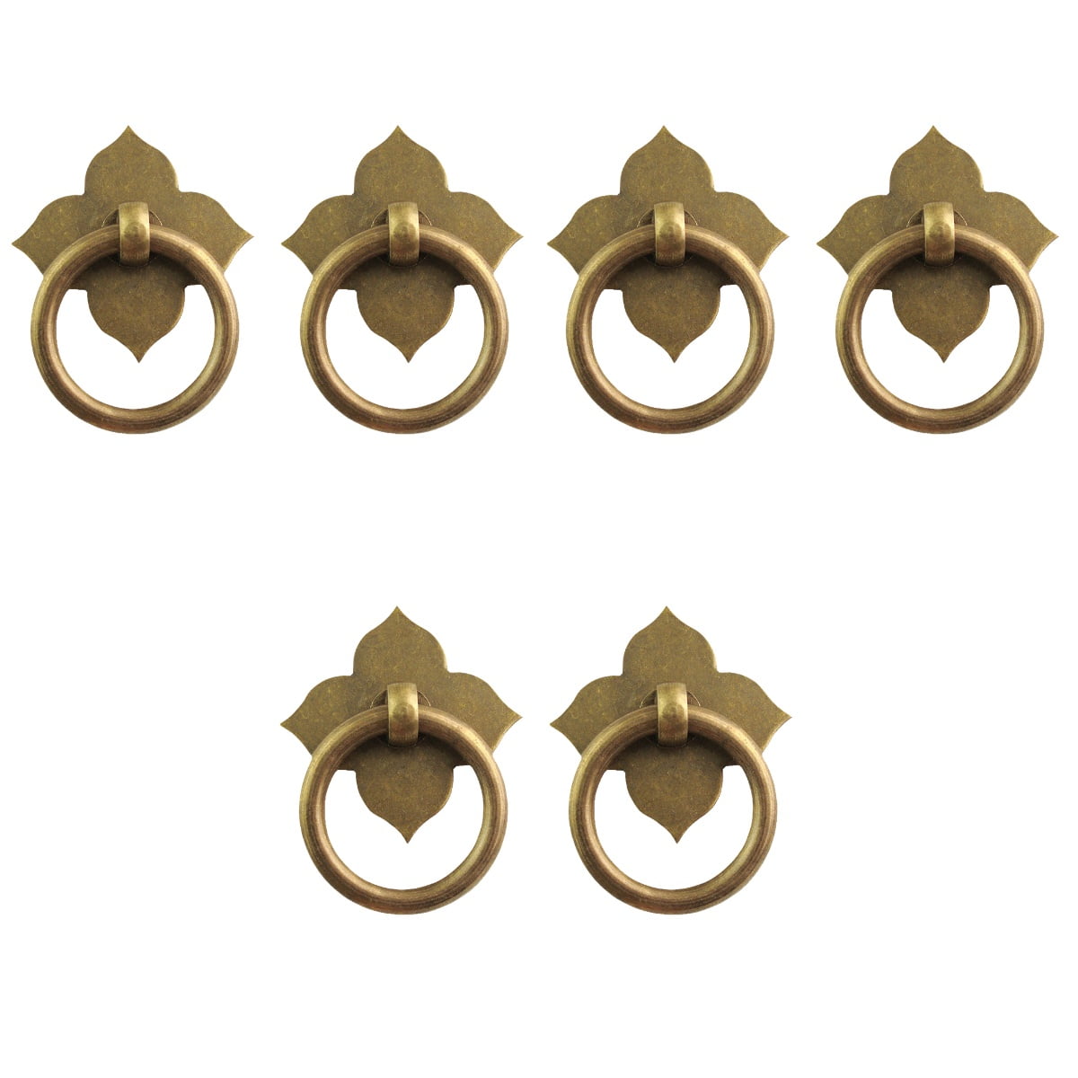 WORGEOUS 6 Pcs Furniture Door Knobs Decorative Drawer Handles Cabinet ...