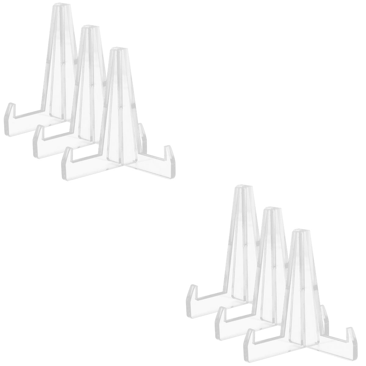 WORGEOUS 6 Pcs Picture Display Acrylic Display Holder Photo Display ...