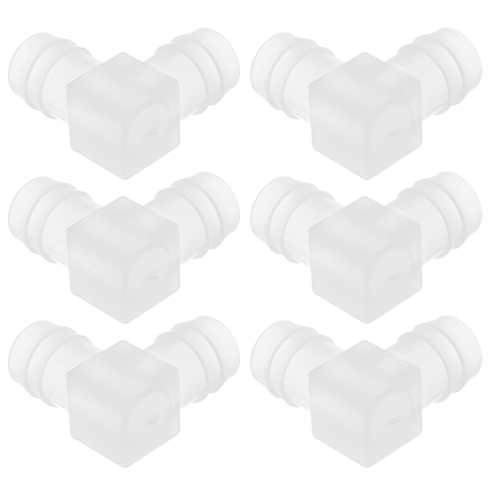 WORGEOUS 6 Pcs Plugs Hose Barb Fittings Smooth Surface High Heat ...