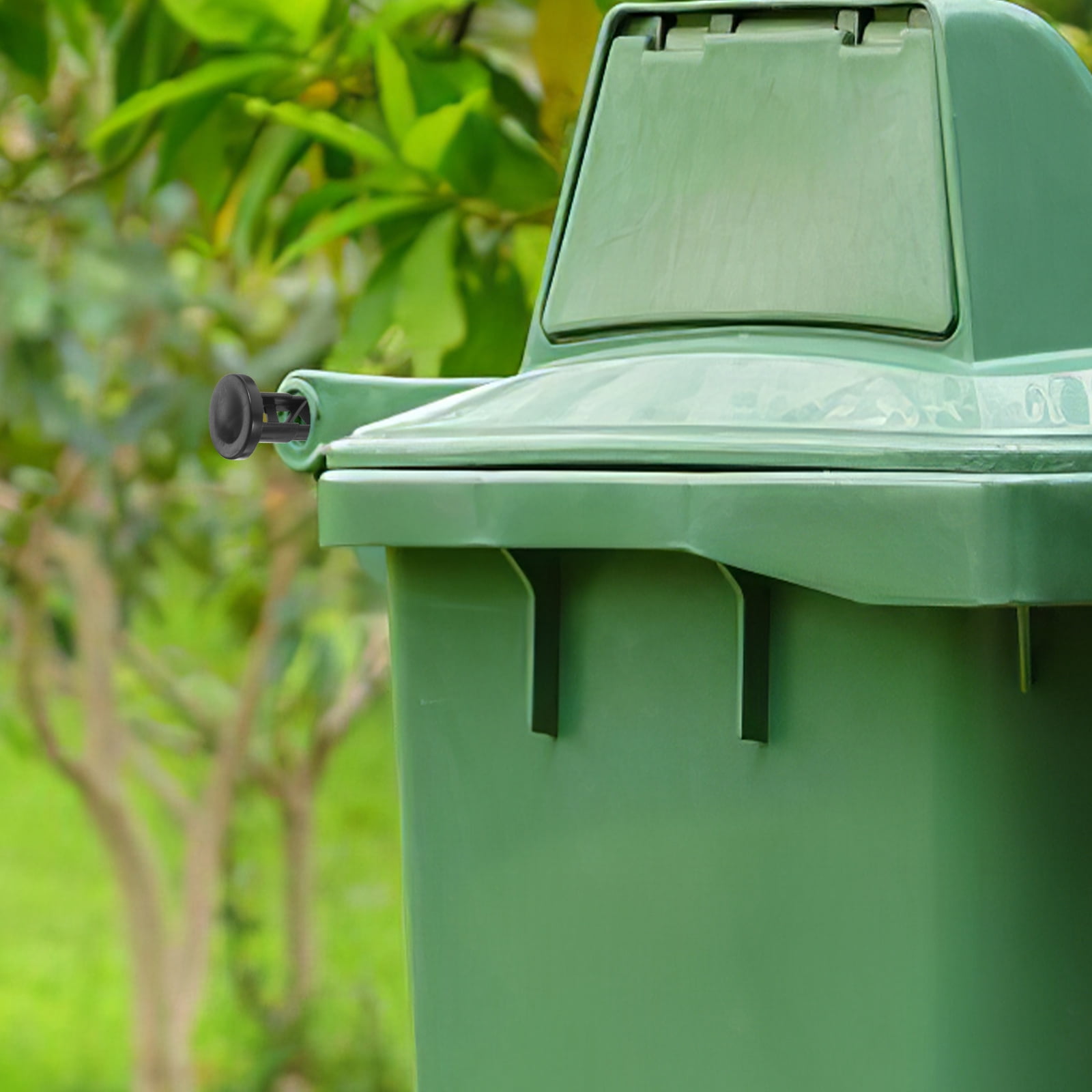 WORGEOUS 6 Pcs Wheeled Trash Can Lid Latch Pins Rotating Hinge Plug ...