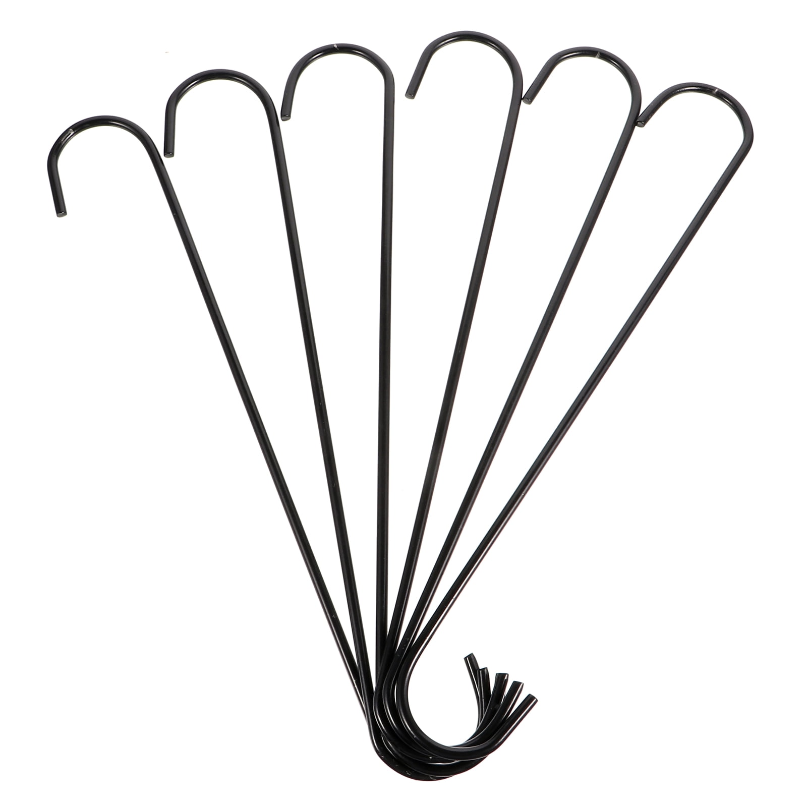WORGEOUS 6 Pcs White Demagnetization Ring Staple Food Metal Fence Hook ...