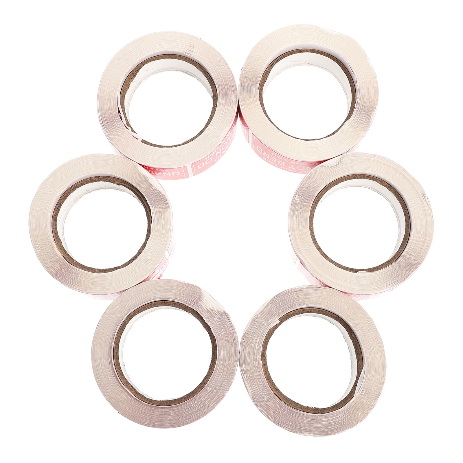 WORGEOUS 6 Rolls Self Adhesive Shipping Warning Labels Decals Packaging ...