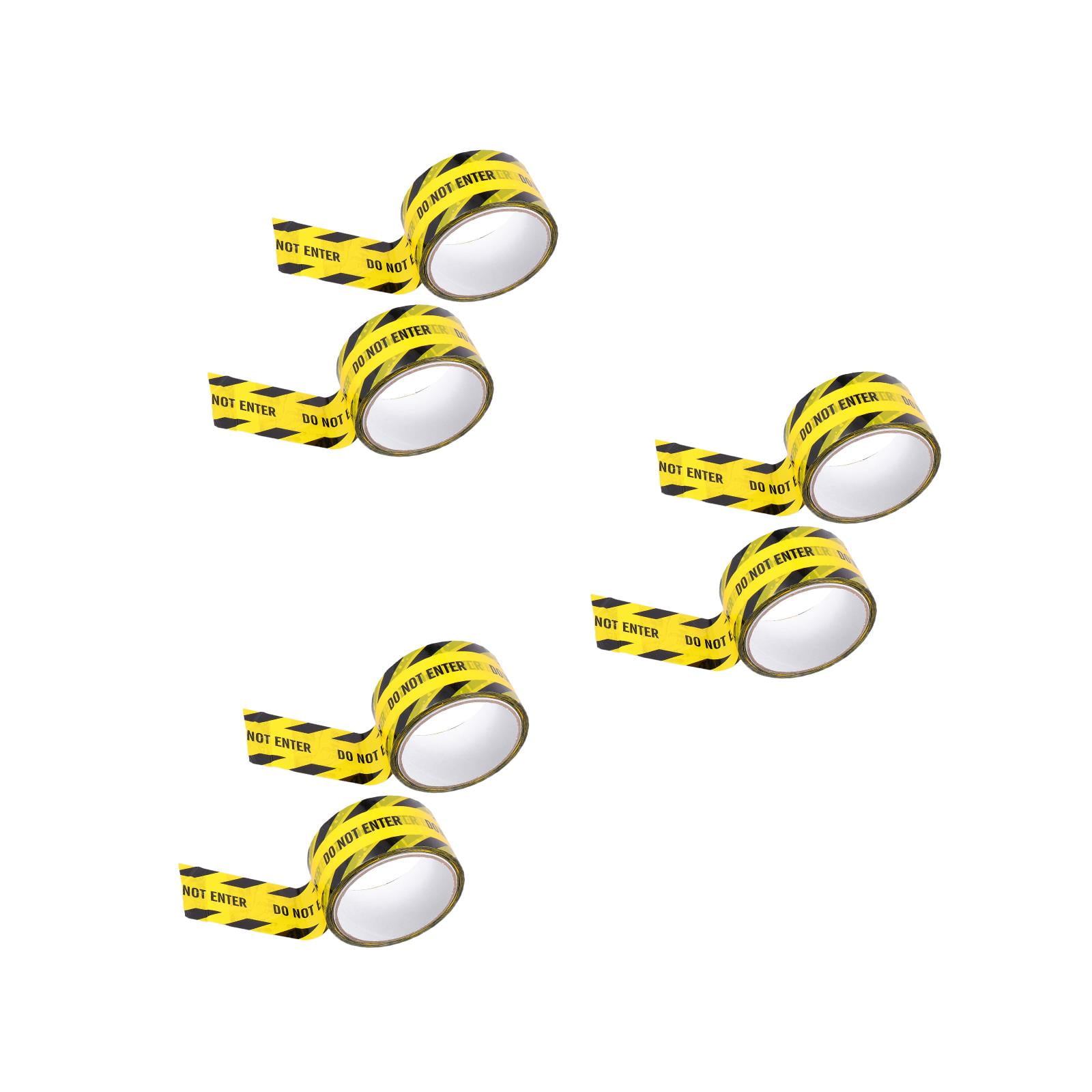 WORGEOUS 6 Rolls of Warning Tape Warning Barrier Tape Multi-function ...