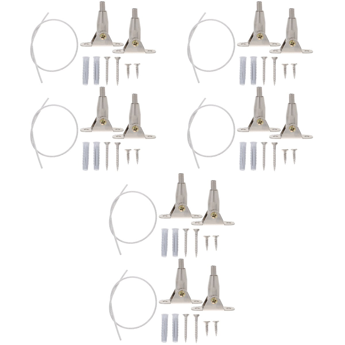 WORGEOUS 6 Sets Anti Tip Furniture Anchors Earthquake Straps Furniture ...