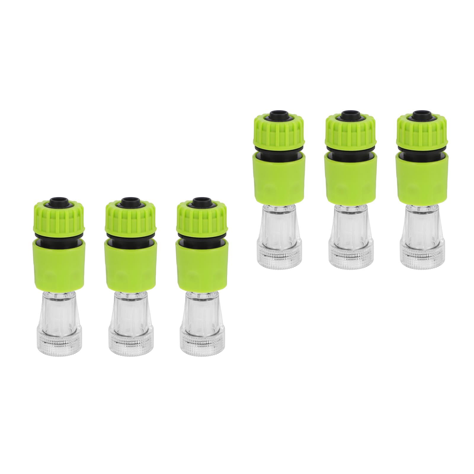 WORGEOUS 6 Sets Pressure Washer Water Filter Connectors Inlet Adapter ...