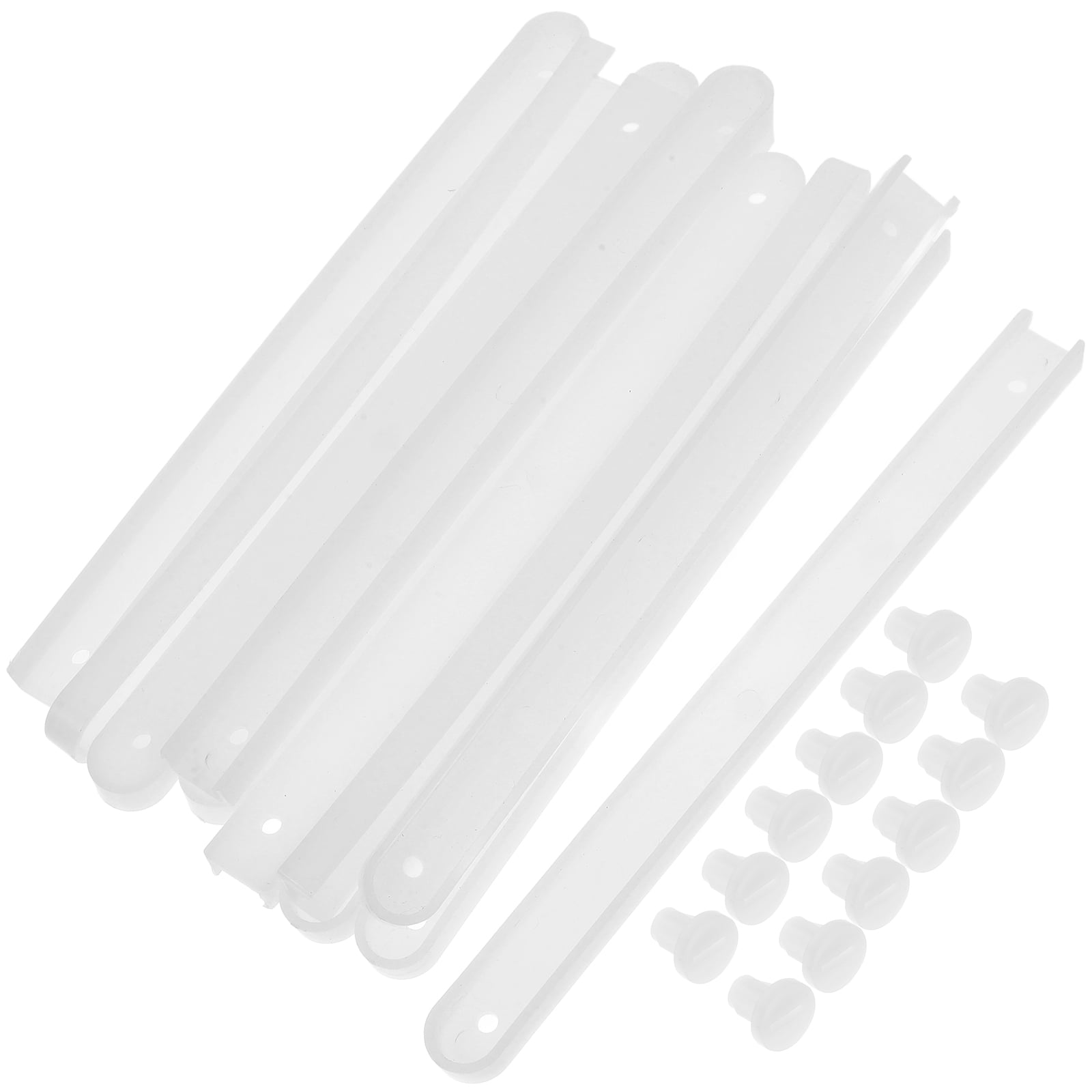 WORGEOUS 6 Sets Replacement Drawer Glides Detachable Drawer Rails Silent Drawer Slides for ...