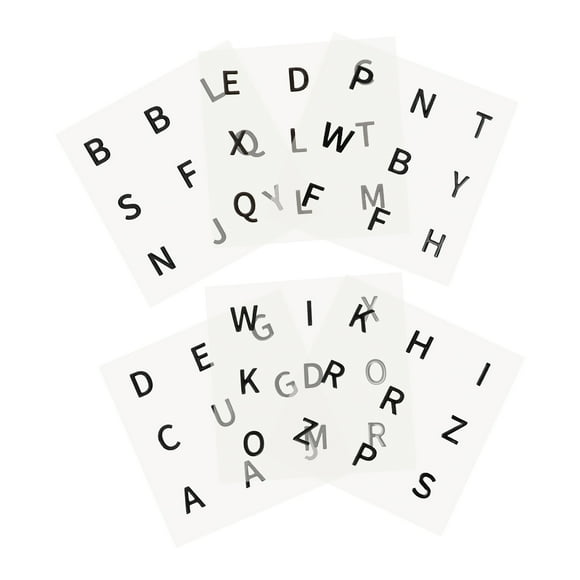 Extra Large Alphabet Stickers