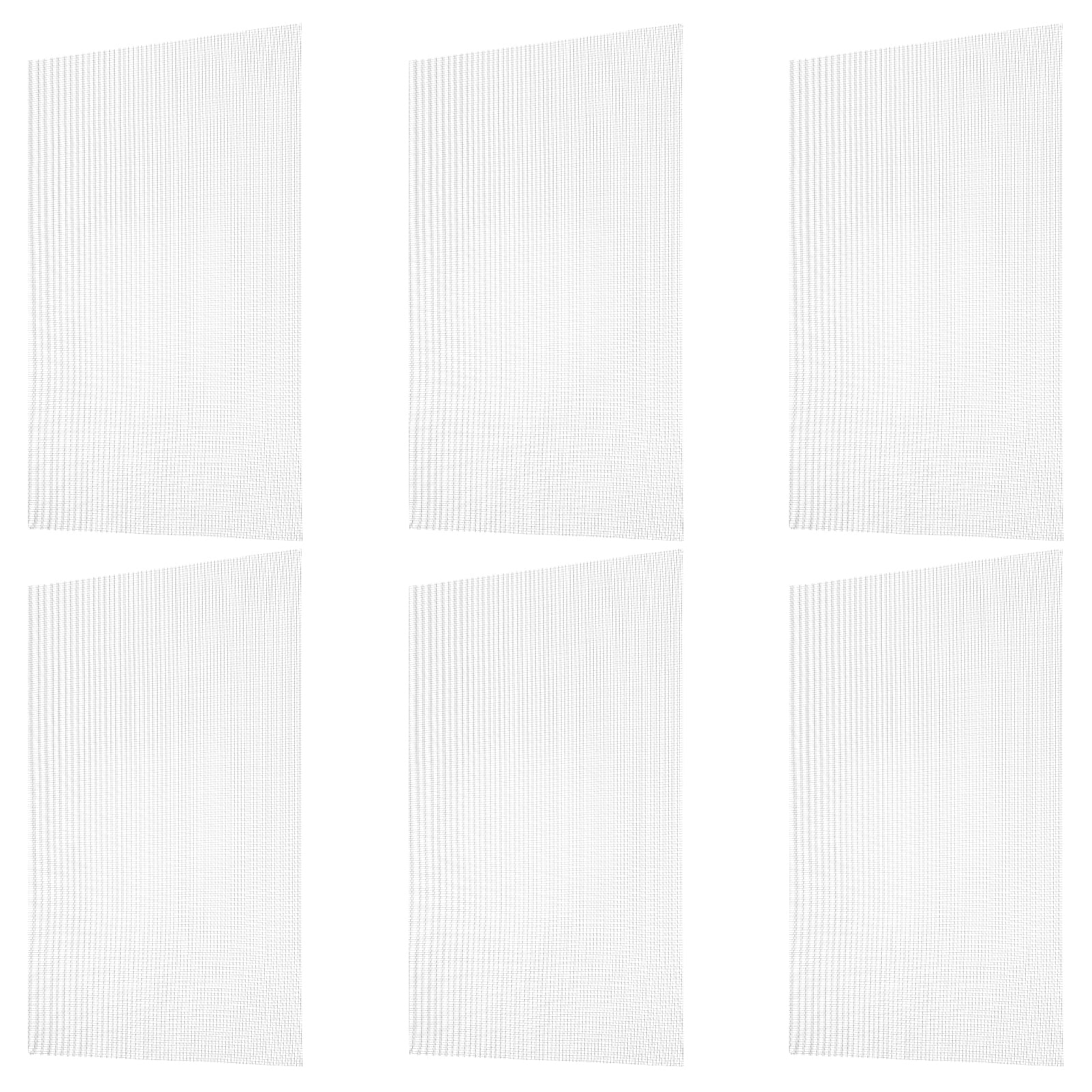WORGEOUS 6 Sheets Screen Mesh Stainless Steel Mesh Cage Mesh Screen ...