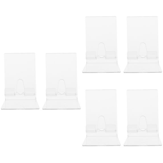 WORGEOUS 6 pcs Acrylic Mobile Phone Display Holder Cellphone Stand ...