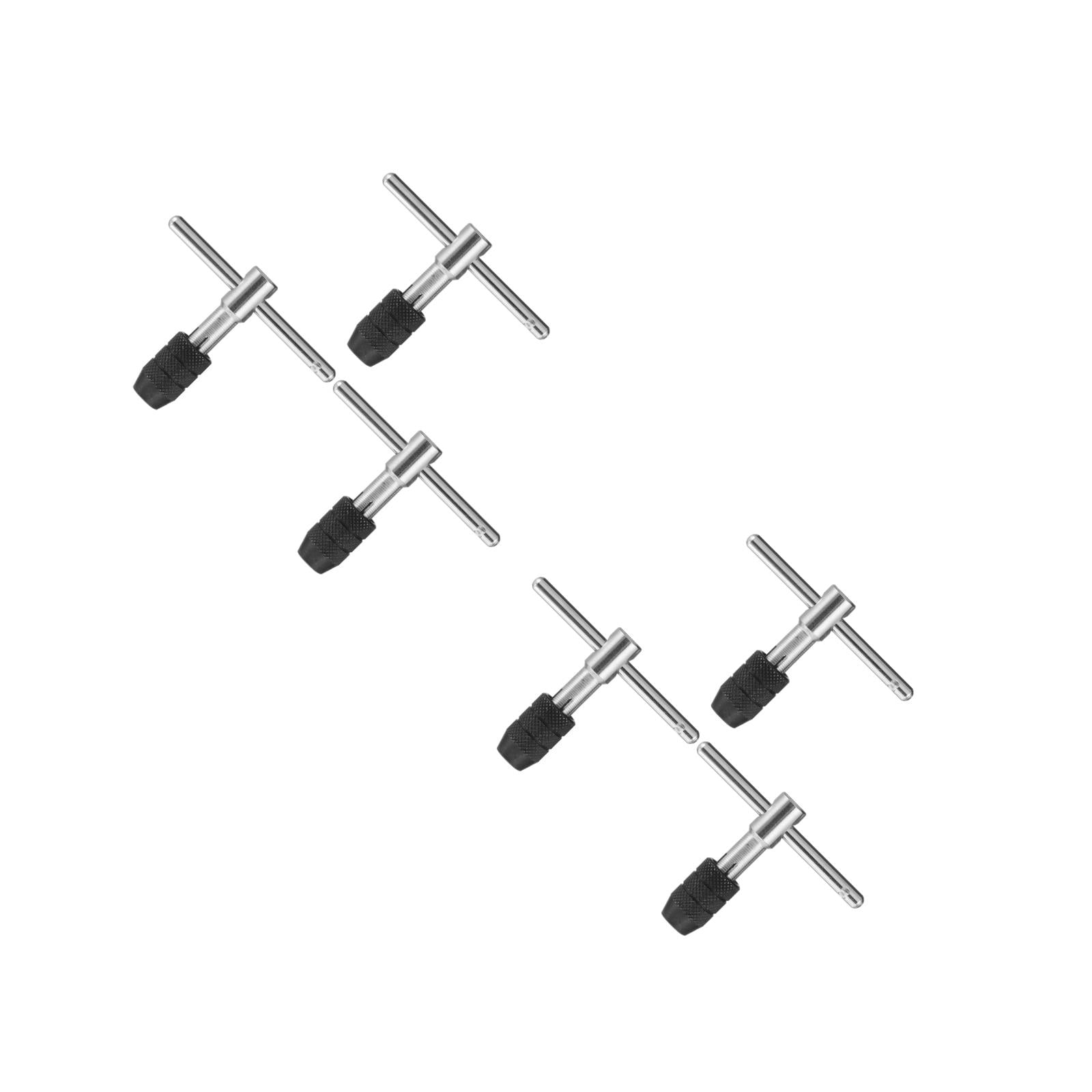 WORGEOUS 6 pcs Adjustable T-Handle - Tap Wrench Hand Tap Tool ...